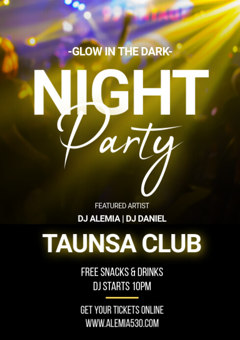 Night Party Template | PosterMyWall