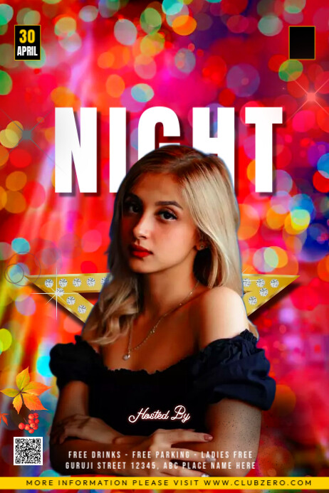 night party Template | PosterMyWall