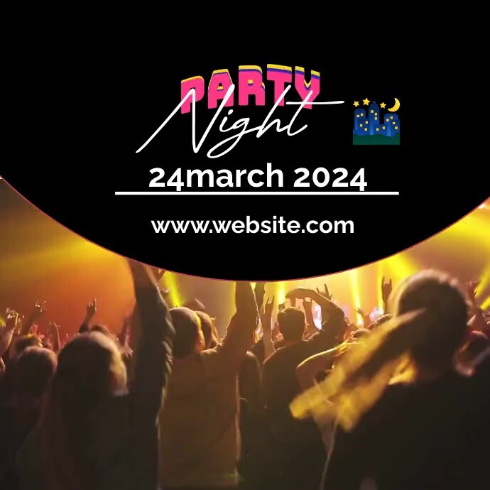 Night party Template | PosterMyWall
