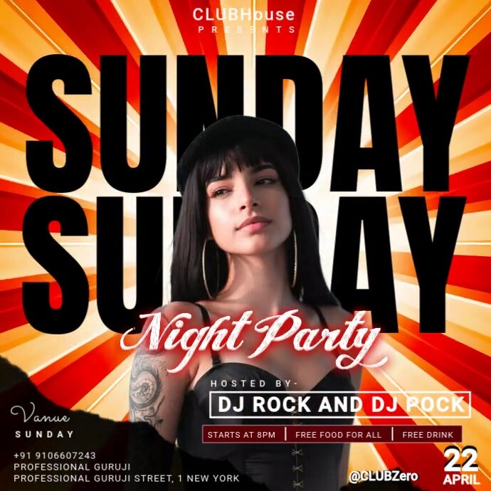 night party Template | PosterMyWall
