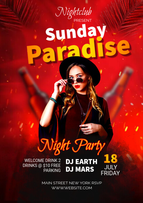 Night Party Template | PosterMyWall