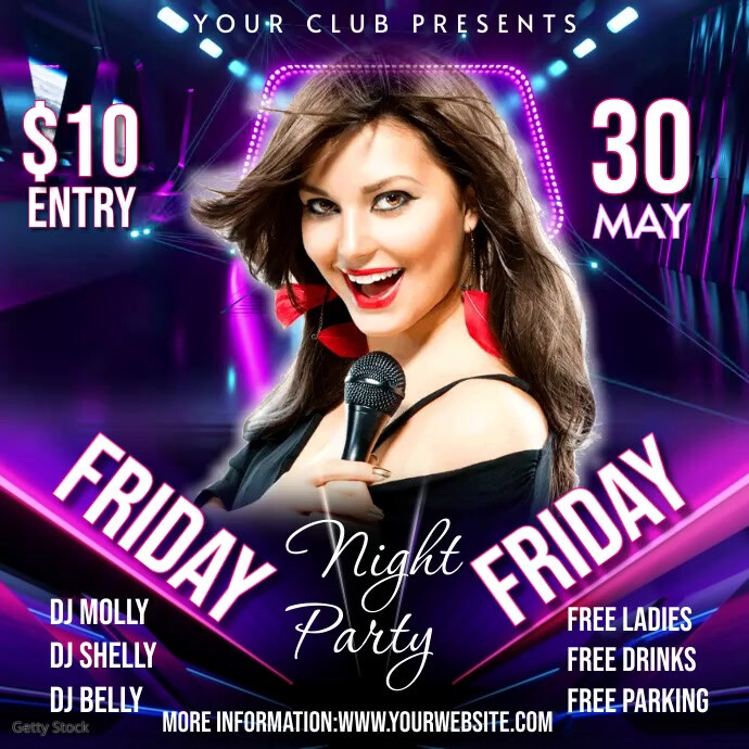 night party Template | PosterMyWall