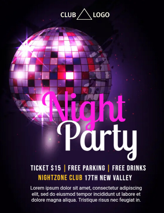 Night Party Template | PosterMyWall