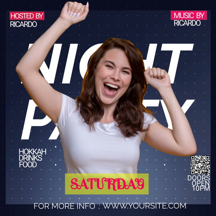 night party Template | PosterMyWall