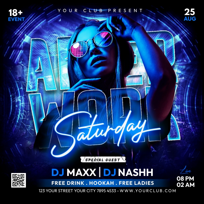 Night Party Template | PosterMyWall