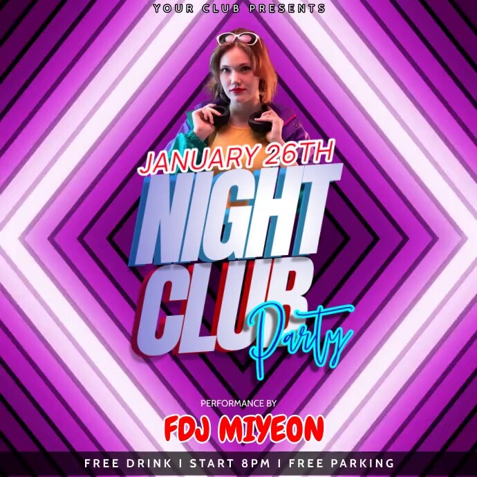 night party Template | PosterMyWall