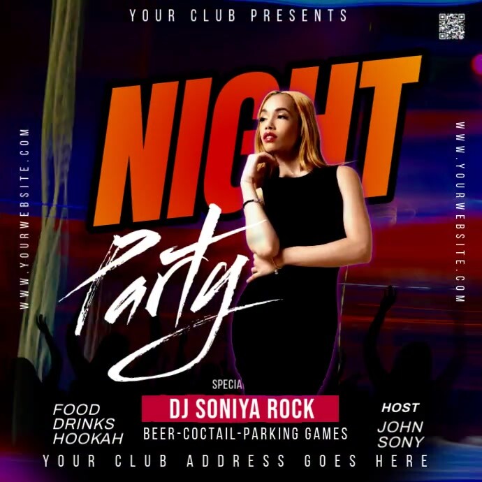 night party Template | PosterMyWall