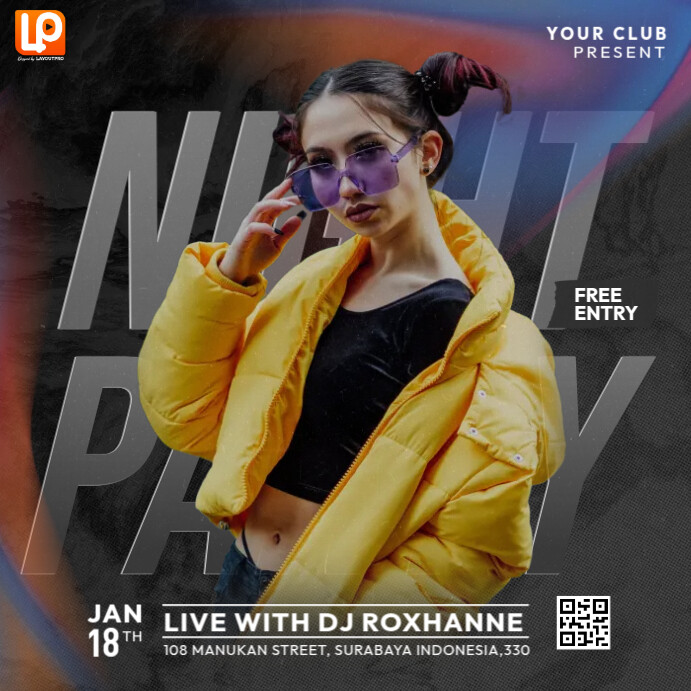 Night Party Template | PosterMyWall