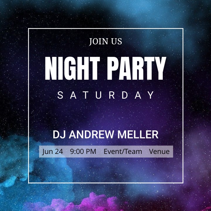 night party Template | PosterMyWall