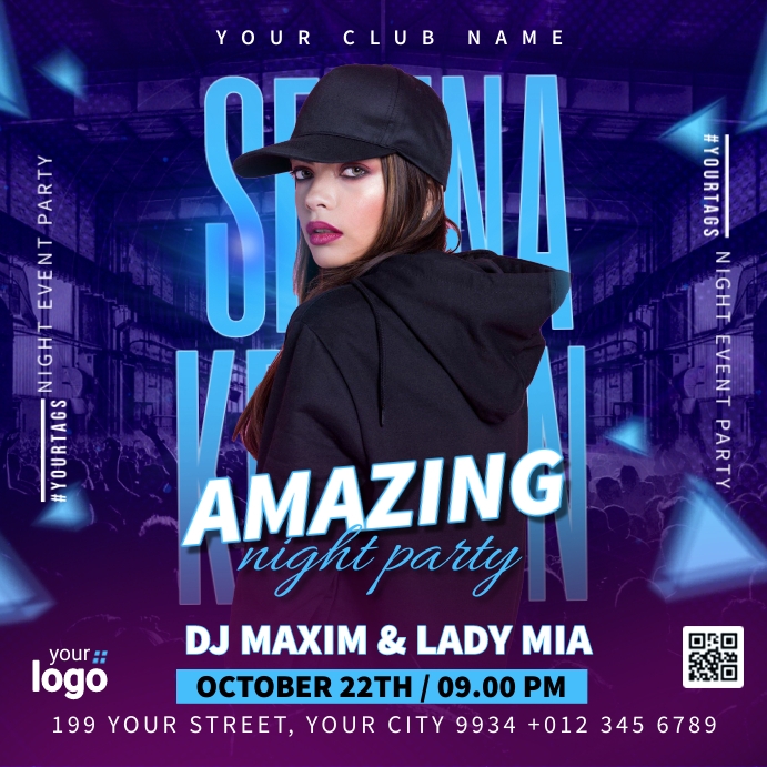 Night Party Template | PosterMyWall