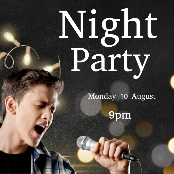 Night party Template | PosterMyWall