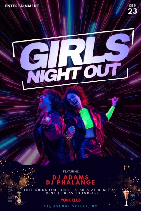 night party Template | PosterMyWall