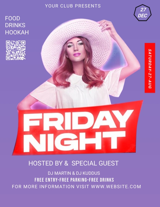 NIGHT PARTY FLAYER TEMPLATE | PosterMyWall