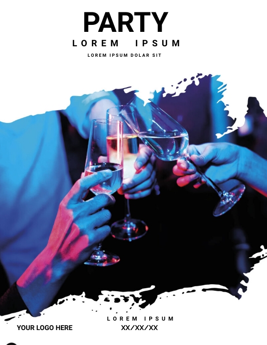 NIGHT PARTY FLAYER TEMPLATE | PosterMyWall