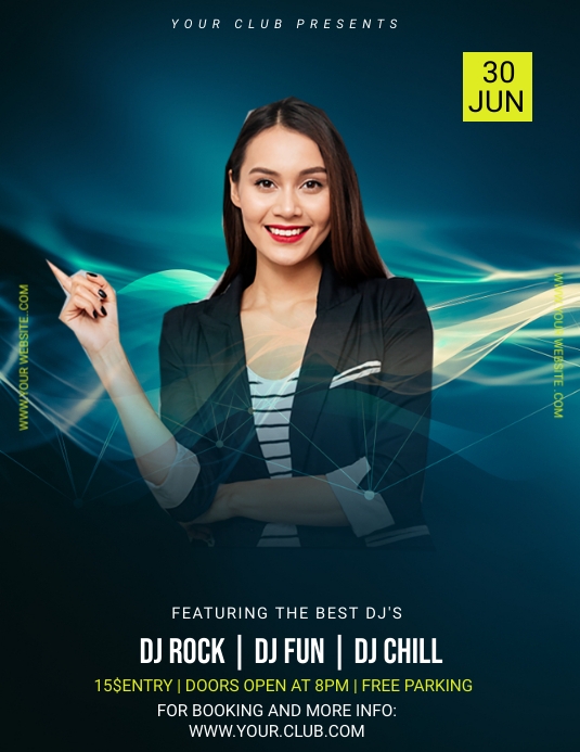 NIGHT PARTY FLAYER TEMPLATE | PosterMyWall