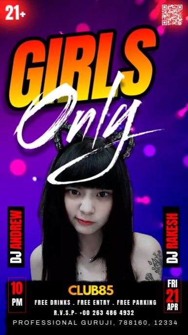 Copy of Night Party Flyer (1) | PosterMyWall