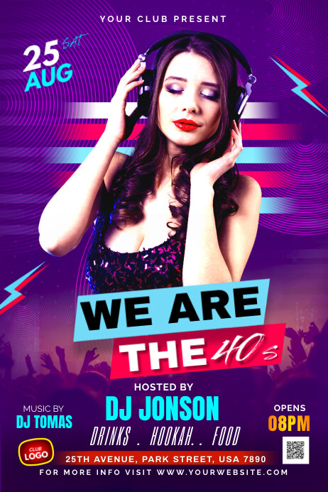 Night Party Flyer Template | PosterMyWall