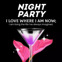 Night Party Instagram Post Template | PosterMyWall