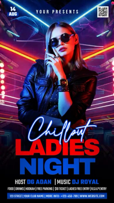 Night Party Instagram Reel Template | PosterMyWall