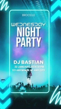 Night Party Instagram Story Template | PosterMyWall
