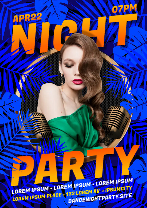 Copy of NIGHT PARTY POSTER | PosterMyWall