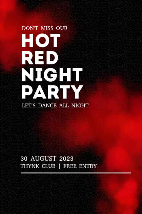 Night Party Poster Template | PosterMyWall