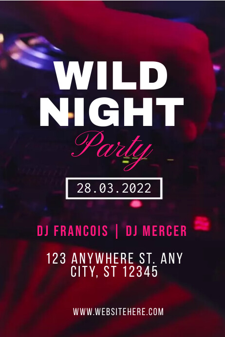 Night Party Poster Template | PosterMyWall