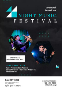 Night Party Poster Template | PosterMyWall