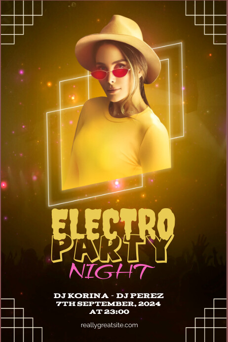 Night party poster Template | PosterMyWall