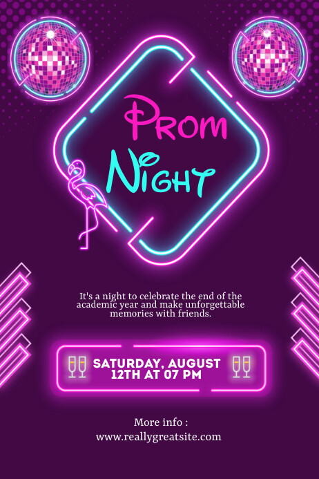 Night Party Poster Template | PosterMyWall
