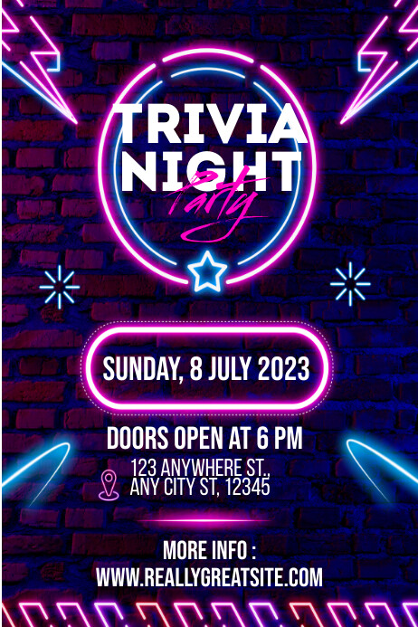 Night Party Poster Template | PosterMyWall