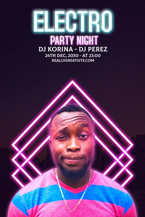 Night Party Poster Template | PosterMyWall