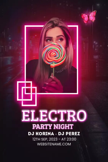 Night Party Poster Template | PosterMyWall