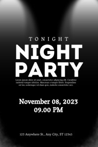 Night Party Poster Template | PosterMyWall