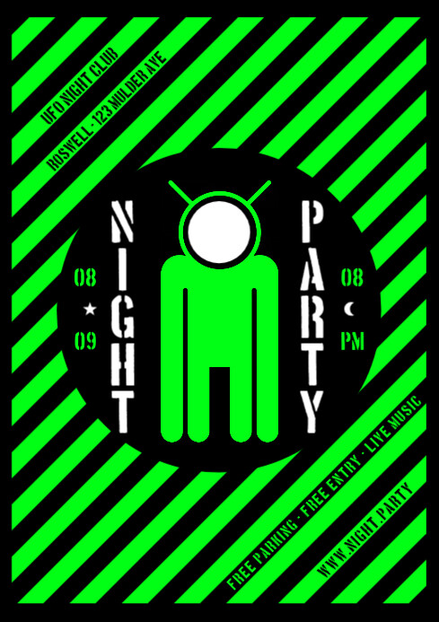 Copy of NIGHT PARTY POSTER | PosterMyWall