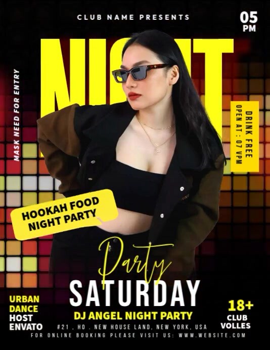 Night Party Video Ads Template | PosterMyWall