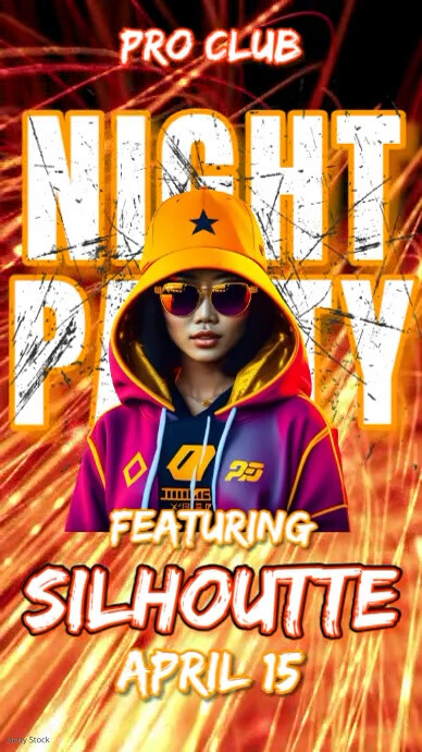 Night Party Video Template | PosterMyWall