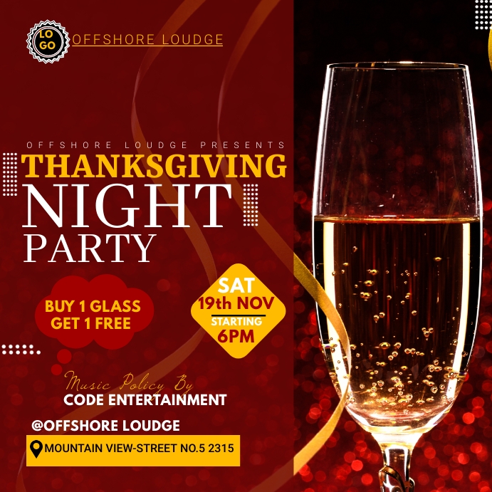 night partytemplate | PosterMyWall