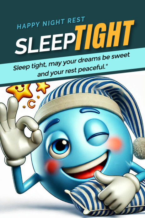 Night rest Template | PosterMyWall