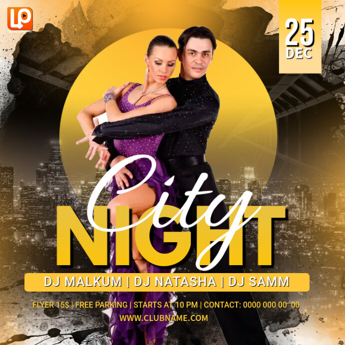 Night Show Template | PosterMyWall