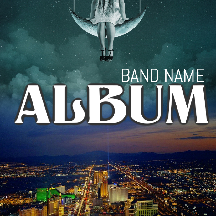 Night Songs Album Cover Template | PosterMyWall