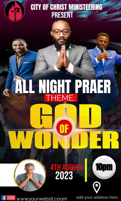 night vigil Template | PosterMyWall