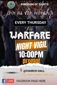 220+ Free Templates for 'Church night vigil flyer' | PosterMyWall