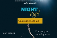 Night vigil poster Template | PosterMyWall