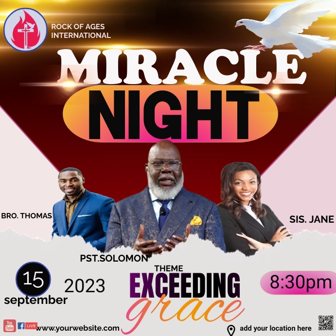 night vigil template | PosterMyWall