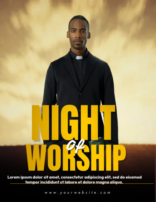 Copy of NIGHT WORSHIP .C | PosterMyWall
