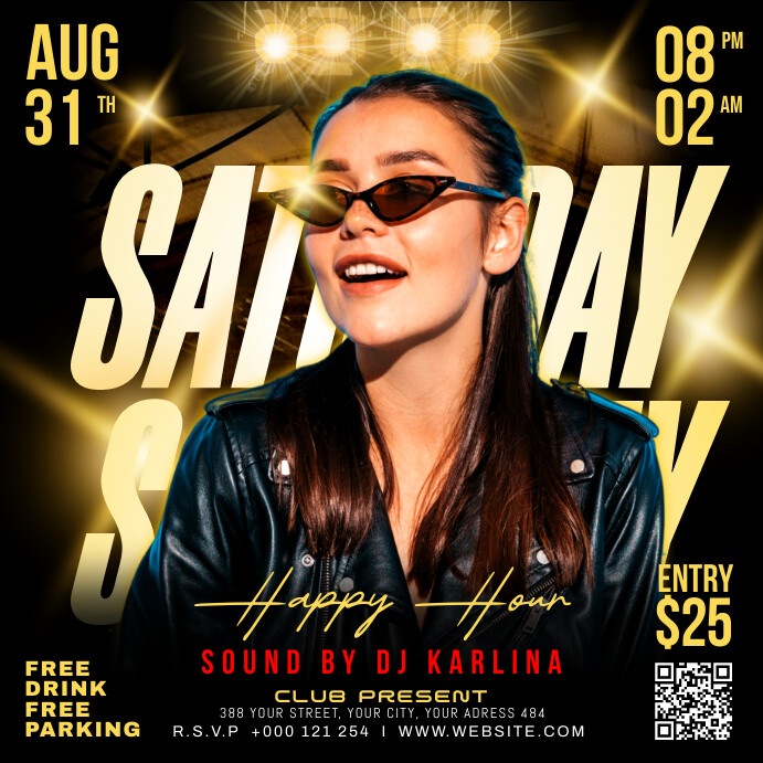 Nightclub Flyer Template | PosterMyWall