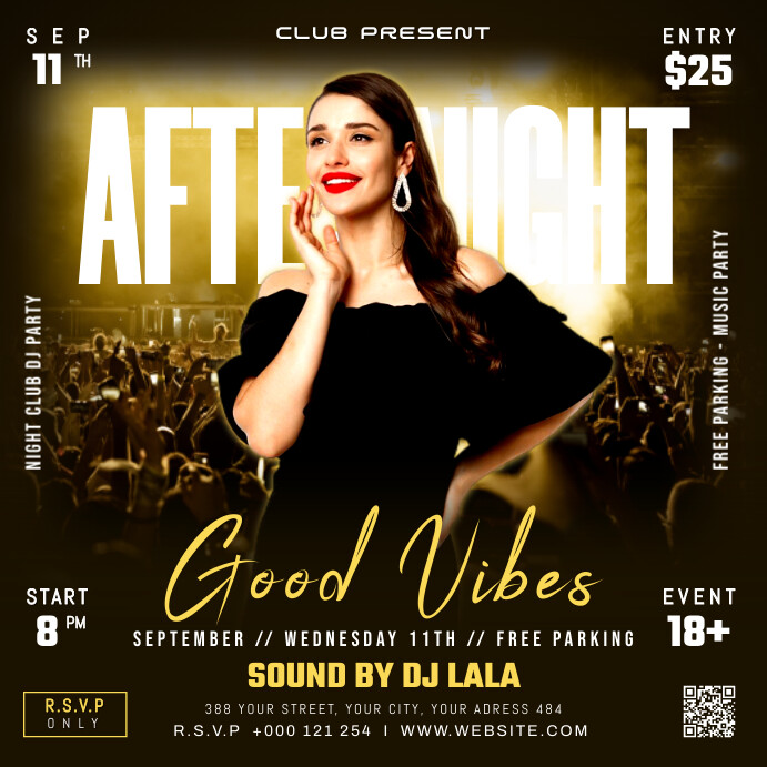 Nightclub Flyer Template | PosterMyWall