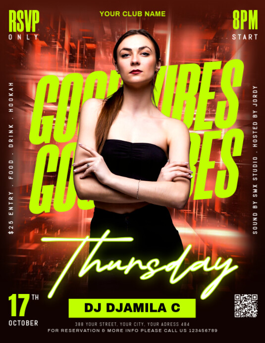 Nightclub Flyer Template | PosterMyWall