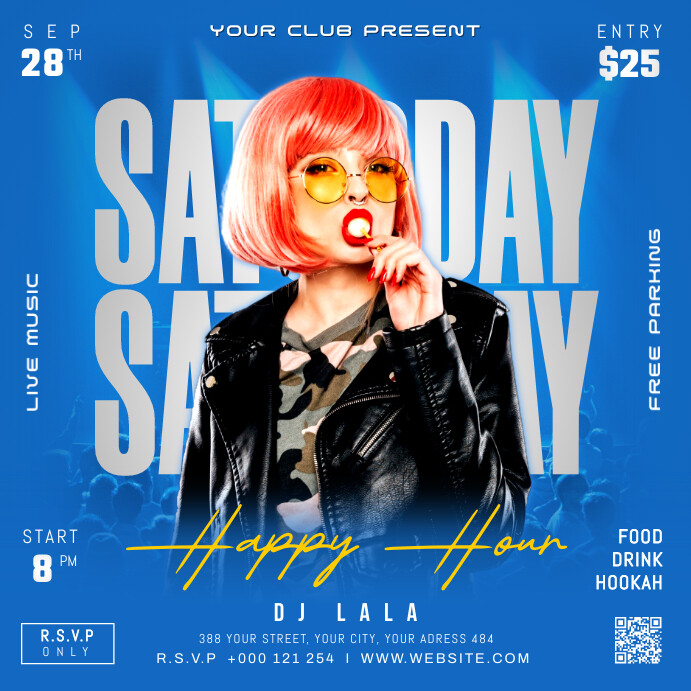 Nightclub Flyer Template | PosterMyWall